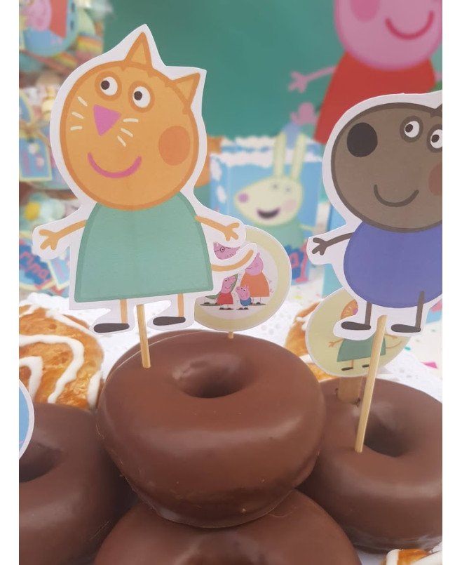 Kit Pro Peppa Pig y su familia