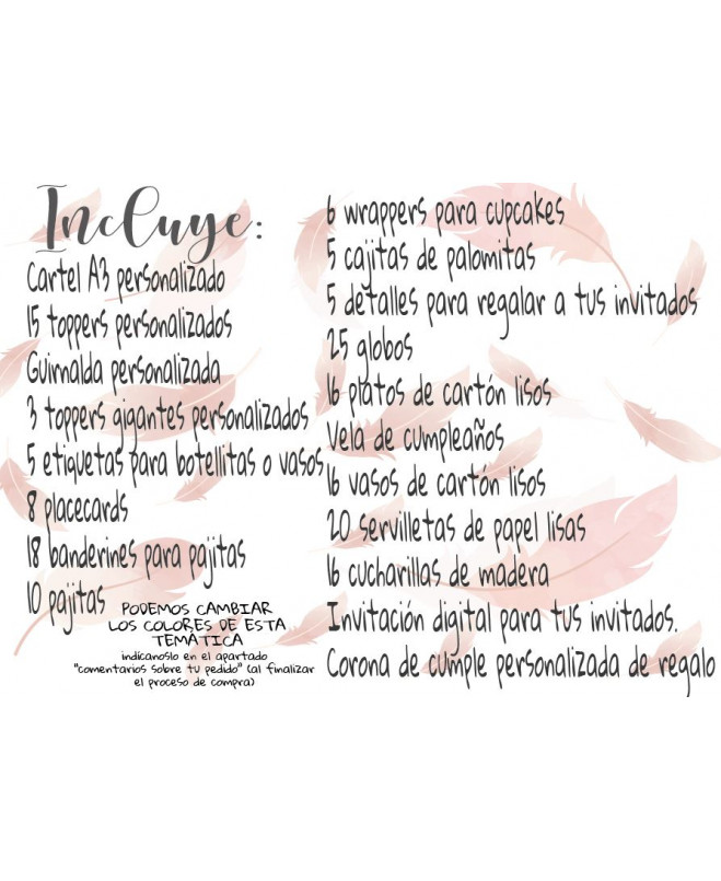 Kit Premium Minnie Mouse